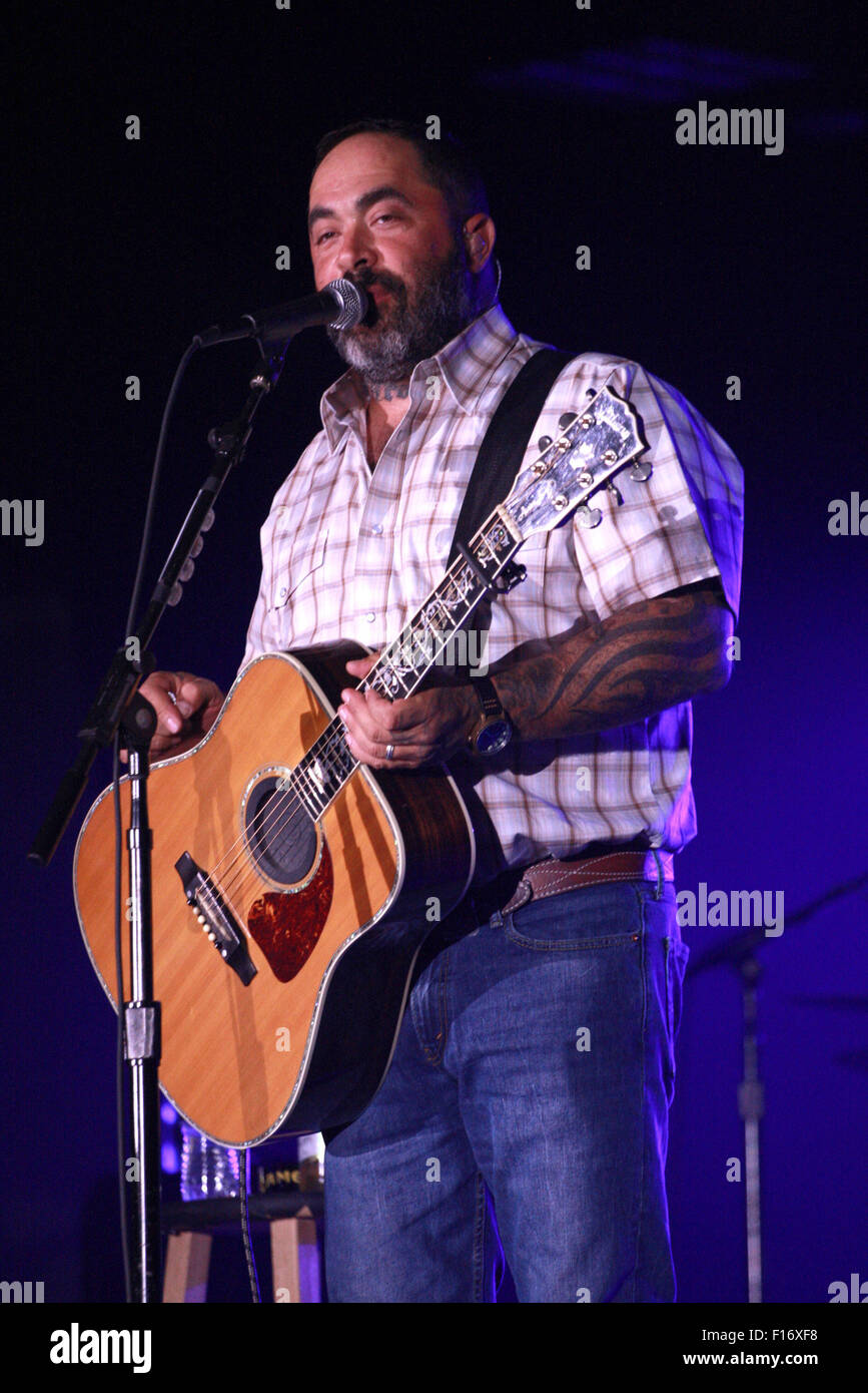American country singer Aaron Lewis performs at the Valley Forge Music ...