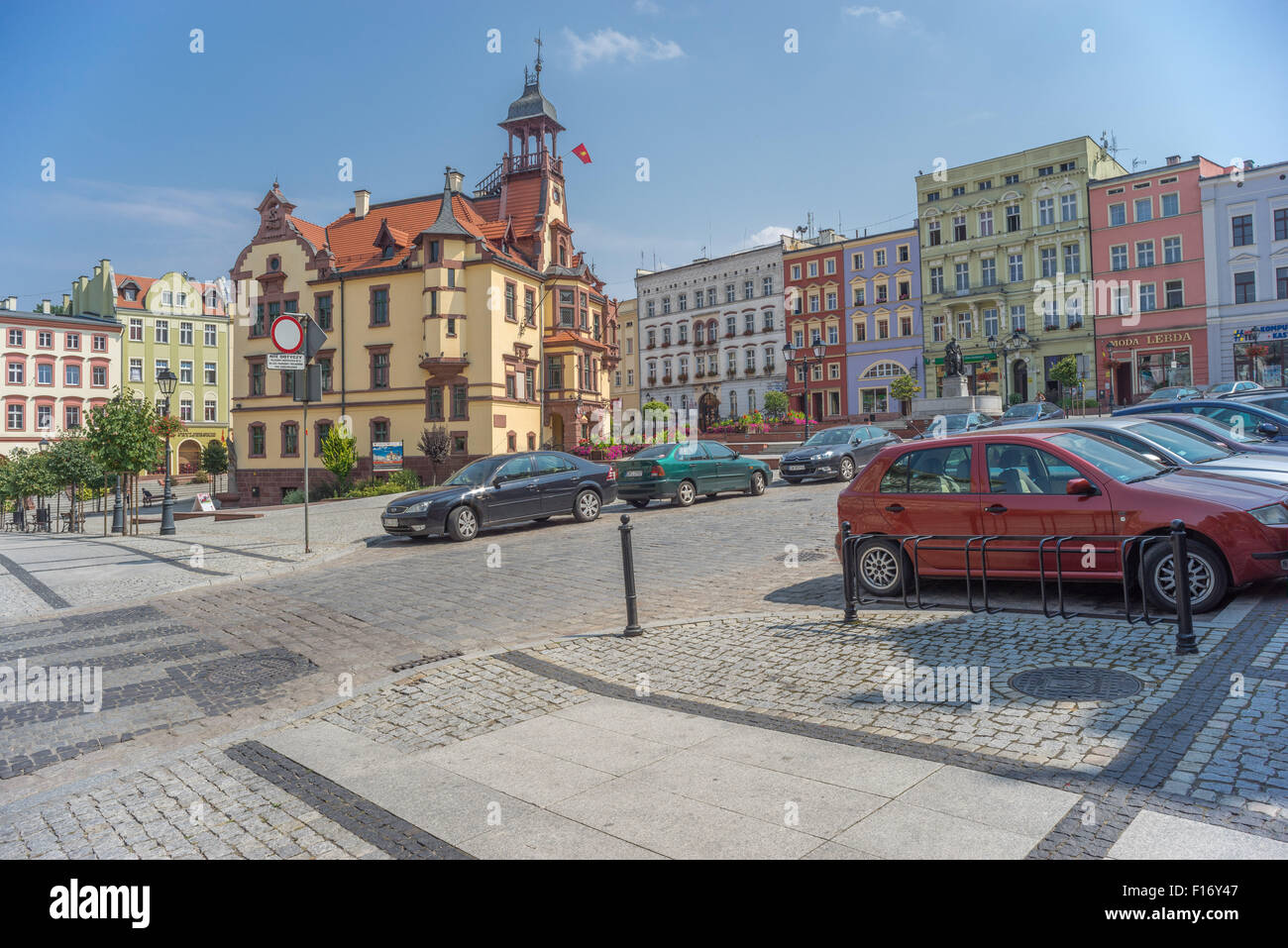Nowa Ruda Old market Neurode Nooirode Lower Silesia Stock Photo - Alamy
