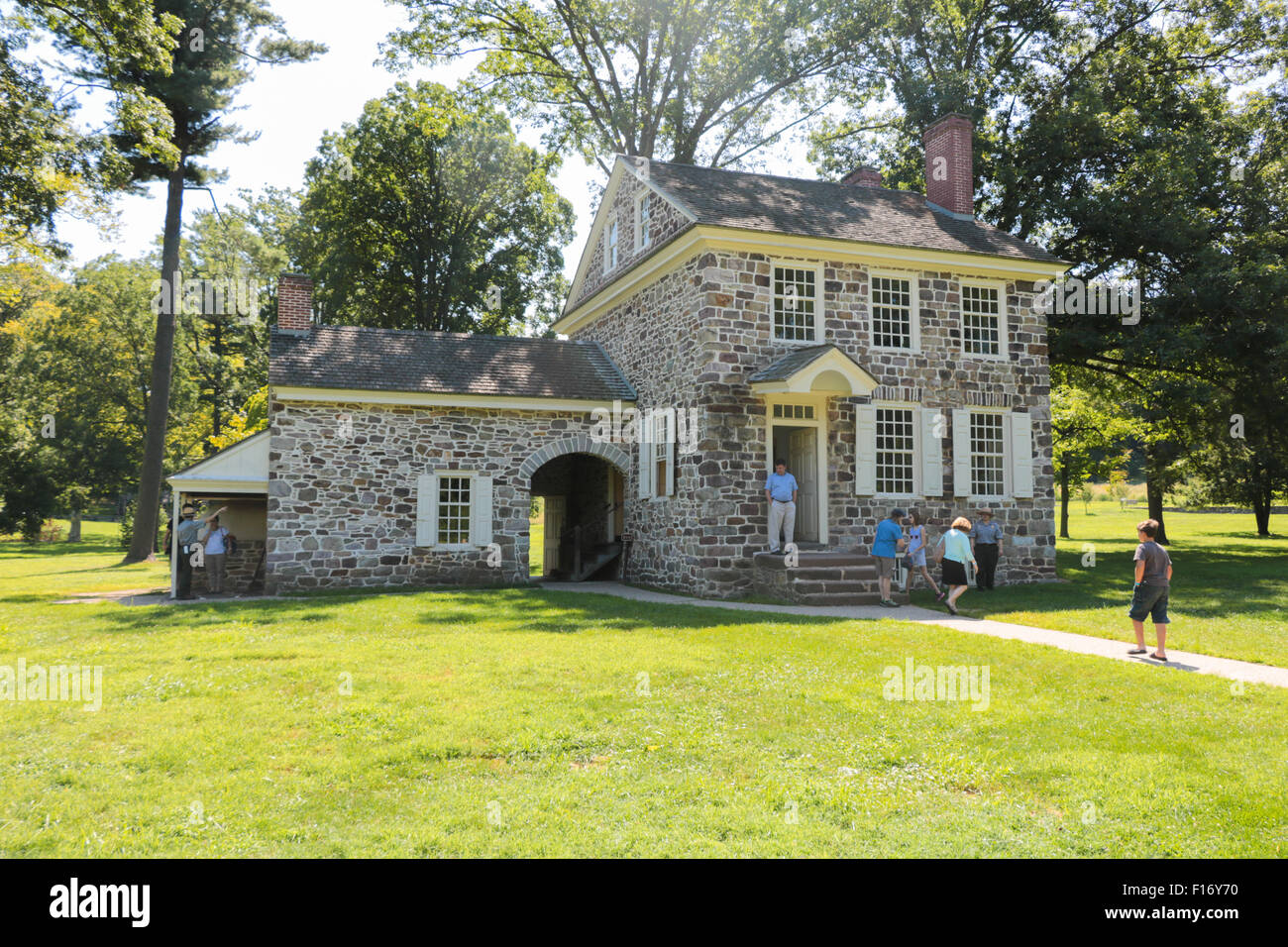 Washington Headquarters, Valley Forge Stock Photo - Alamy