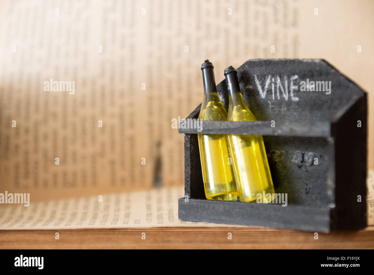 Wine. Word wine, written in chalk and bottles Stock Photo - Alamy