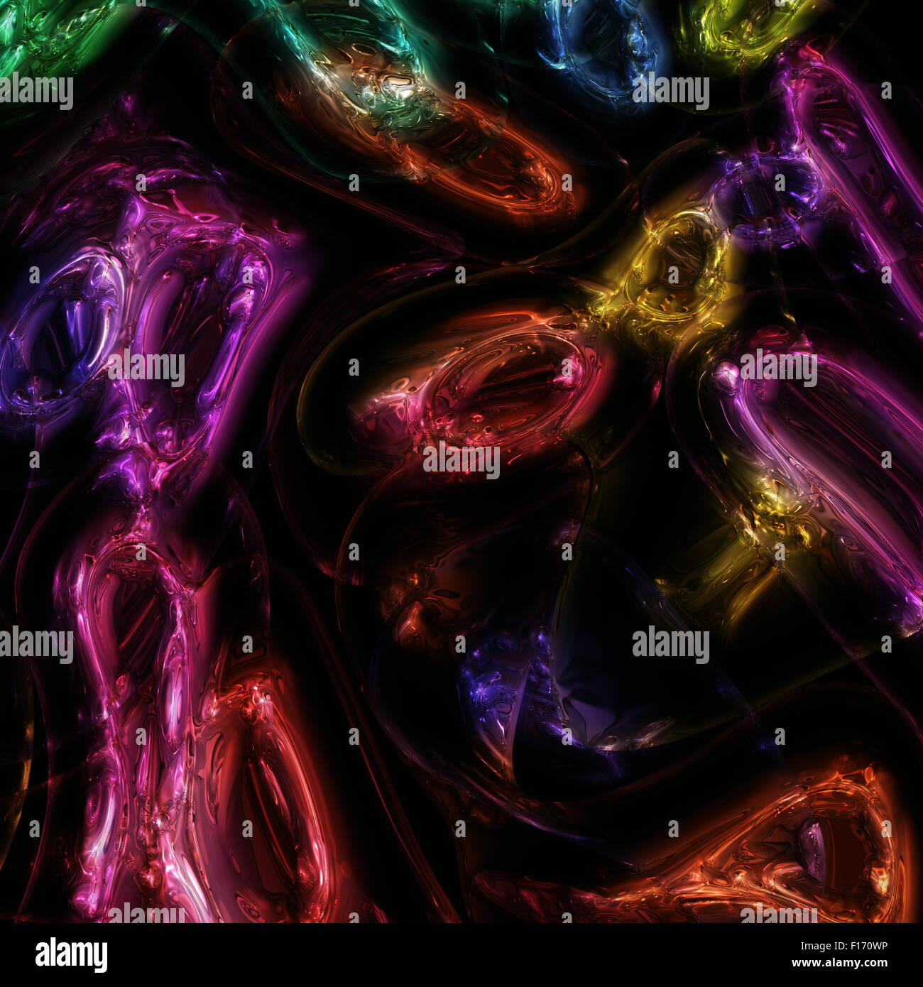 Wonderful abstract illustrated glass pattern Stock Photo - Alamy