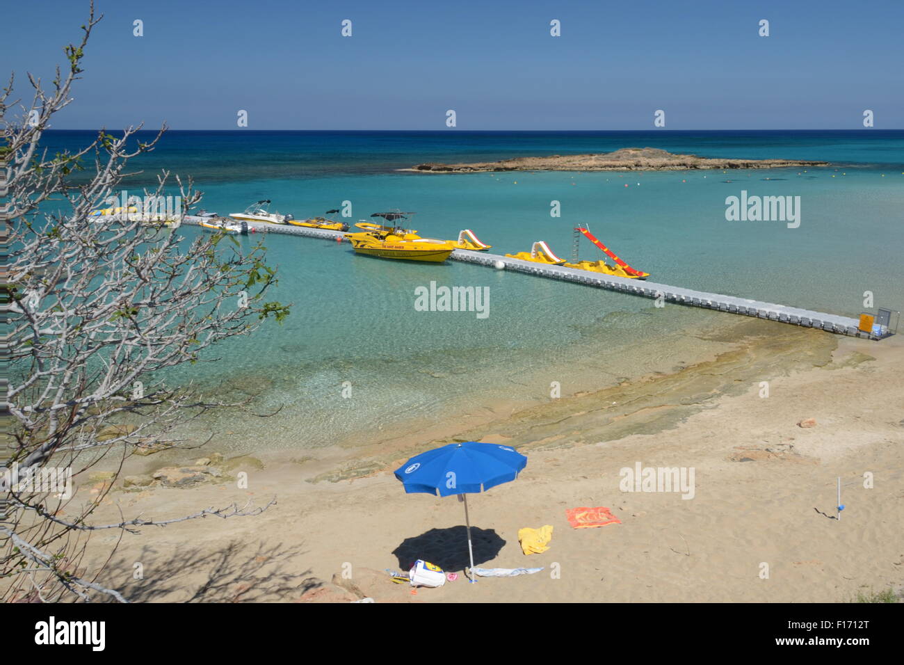 Fig Tree Bay Protaras Stock Photo - Alamy