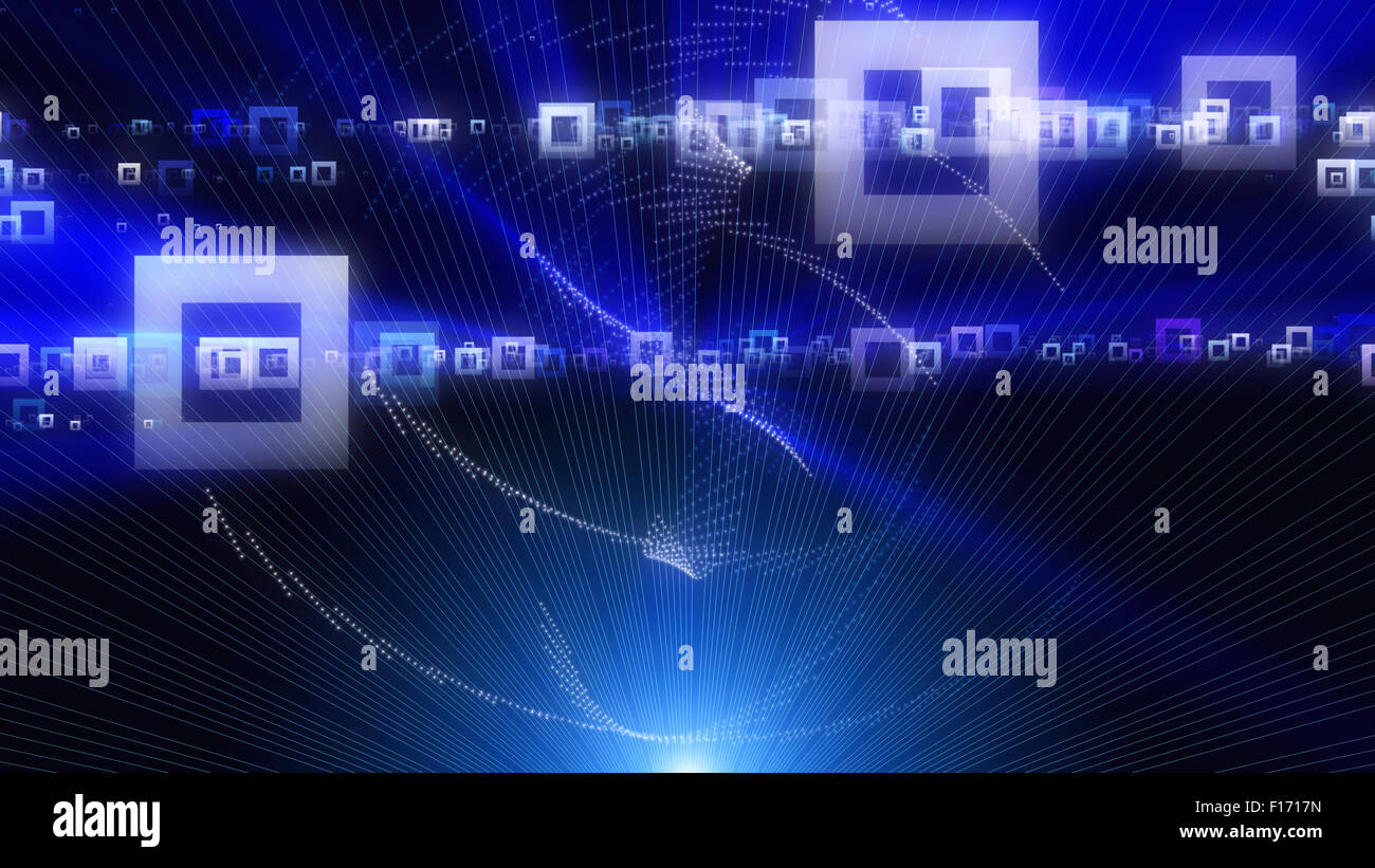 Futuristic technology background design illustration Stock Photo - Alamy