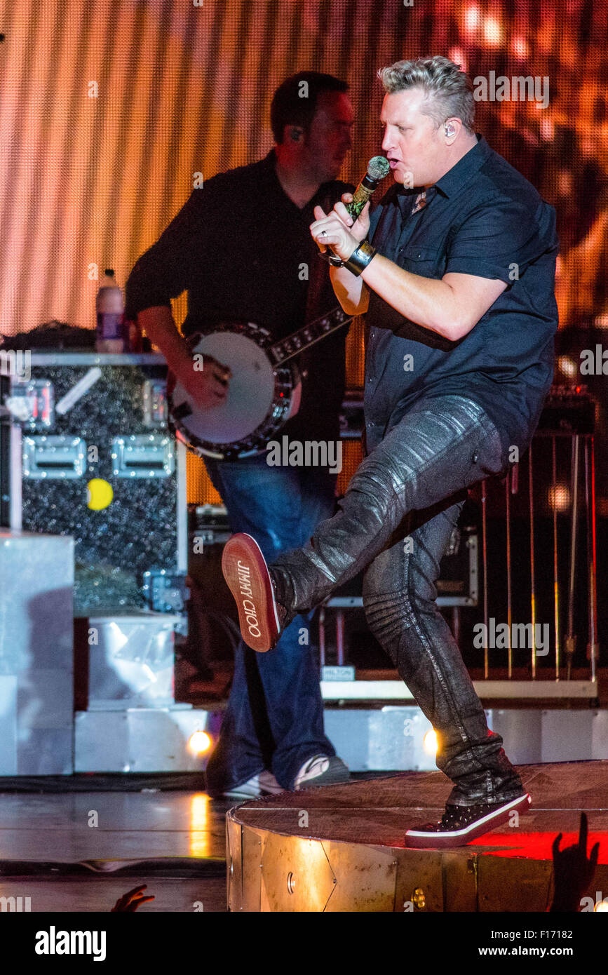 Jay demarcus and joe don rooney of rascal flatts hi-res stock ...
