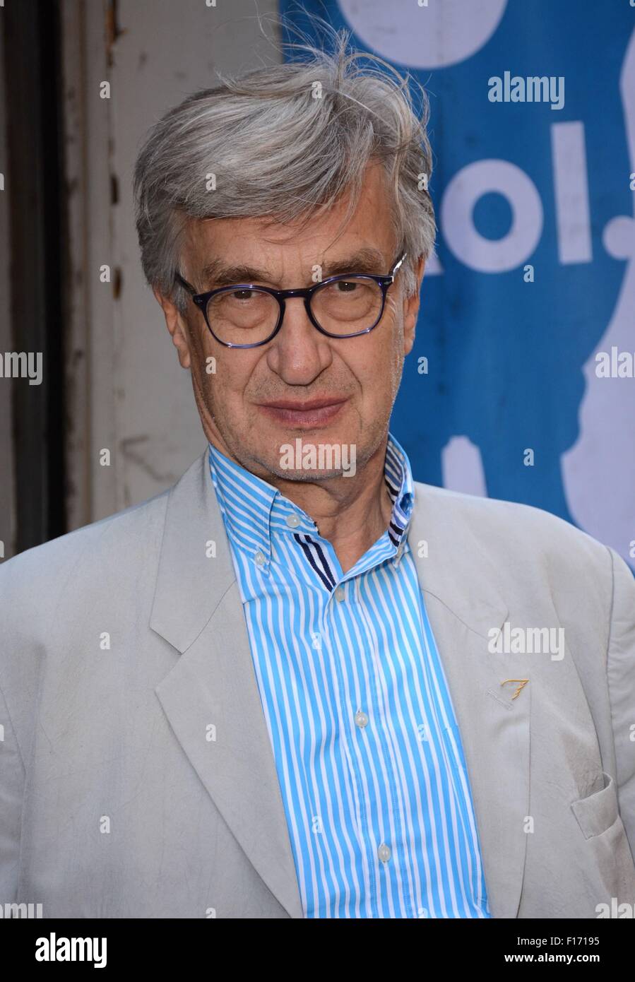 New York, NY, USA. 28th Aug, 2015. Wim Wenders out and about for ...