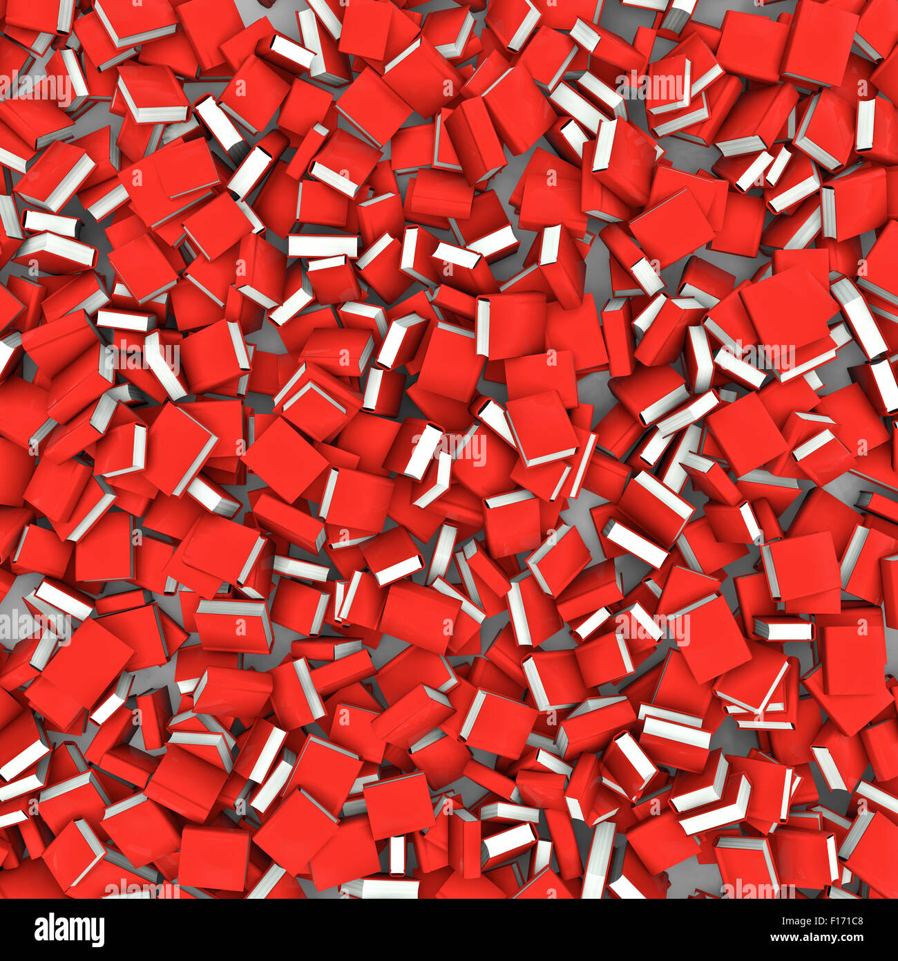Books background / 3D render of hundreds of books Stock Photo - Alamy