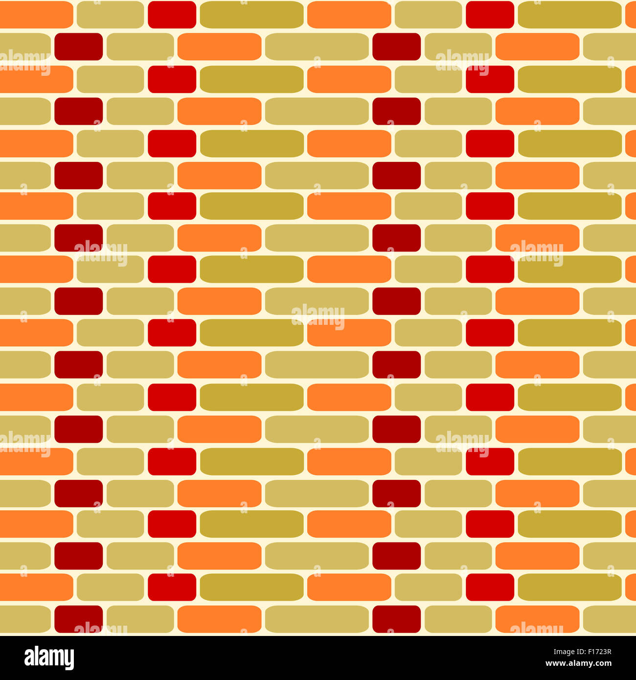 colorful brick seamless pattern background illustration Stock Photo - Alamy