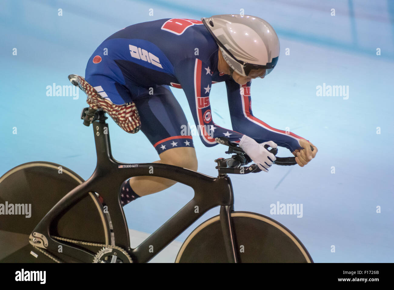 8 August 2015: TO2015 Panam Games, Track Cycling - Mens Individual ...