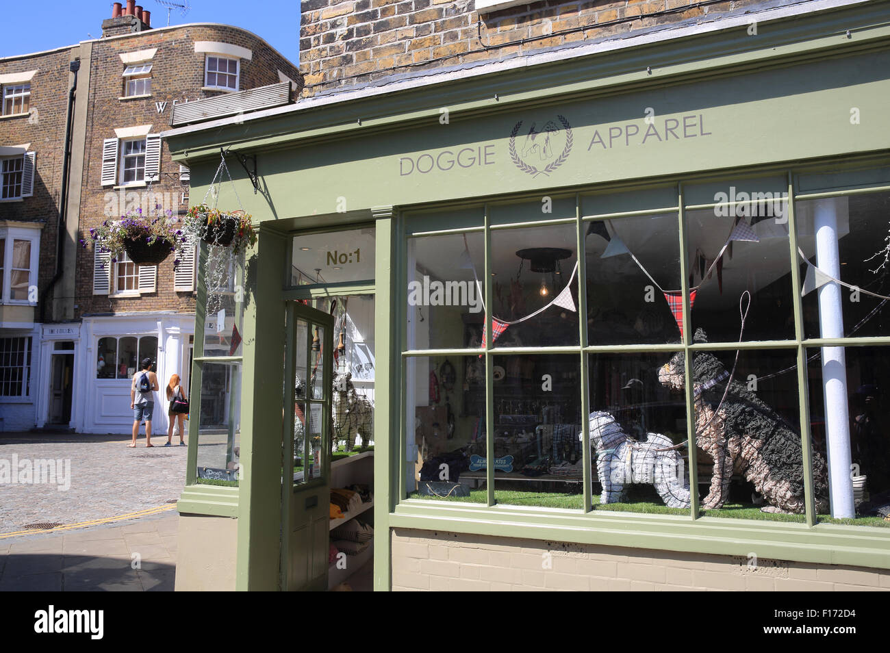 Shop in the trendy old town of traditional seaside resort Margate, on ...