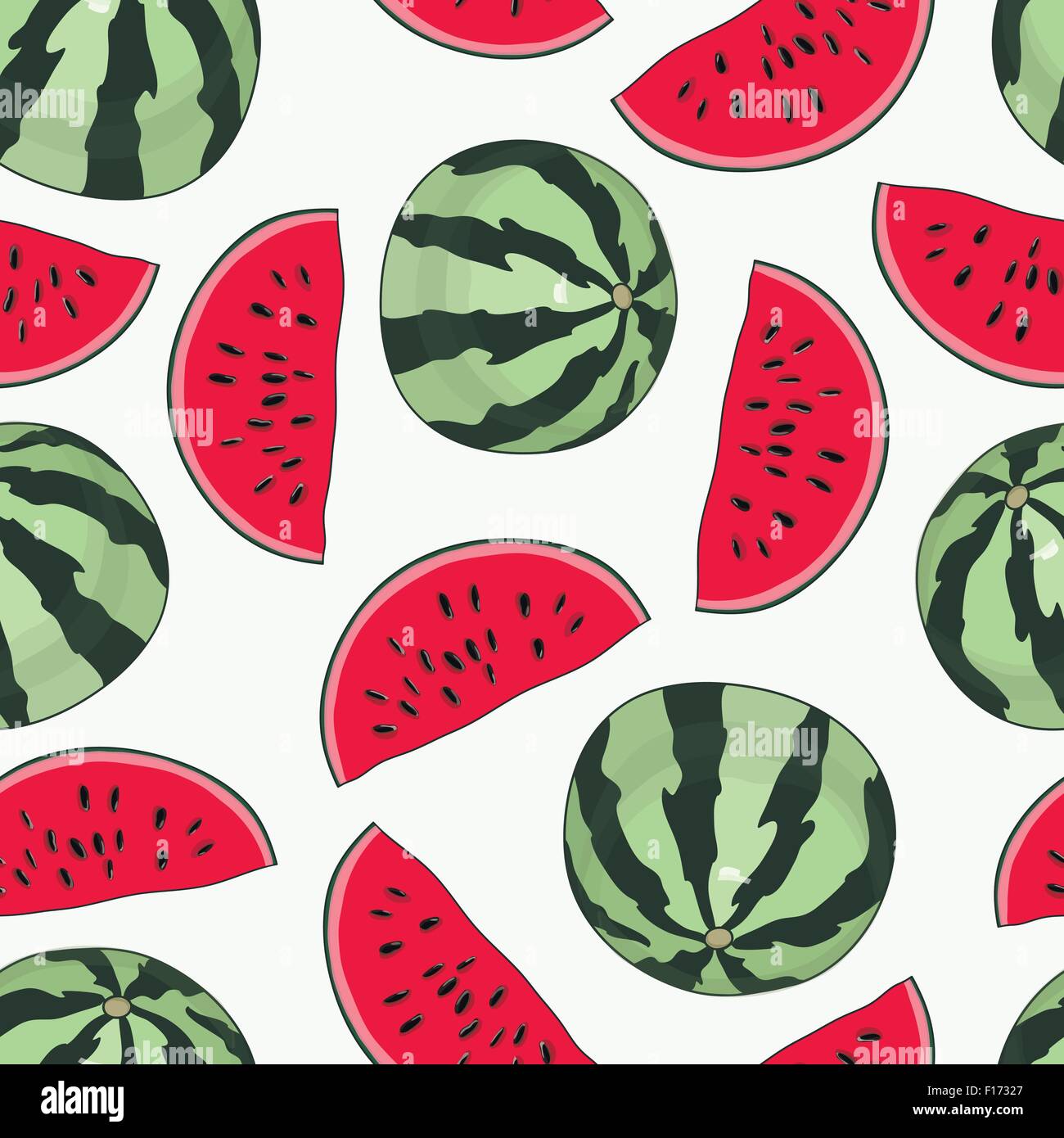 Seamless background with watermelon Stock Vector Image & Art - Alamy