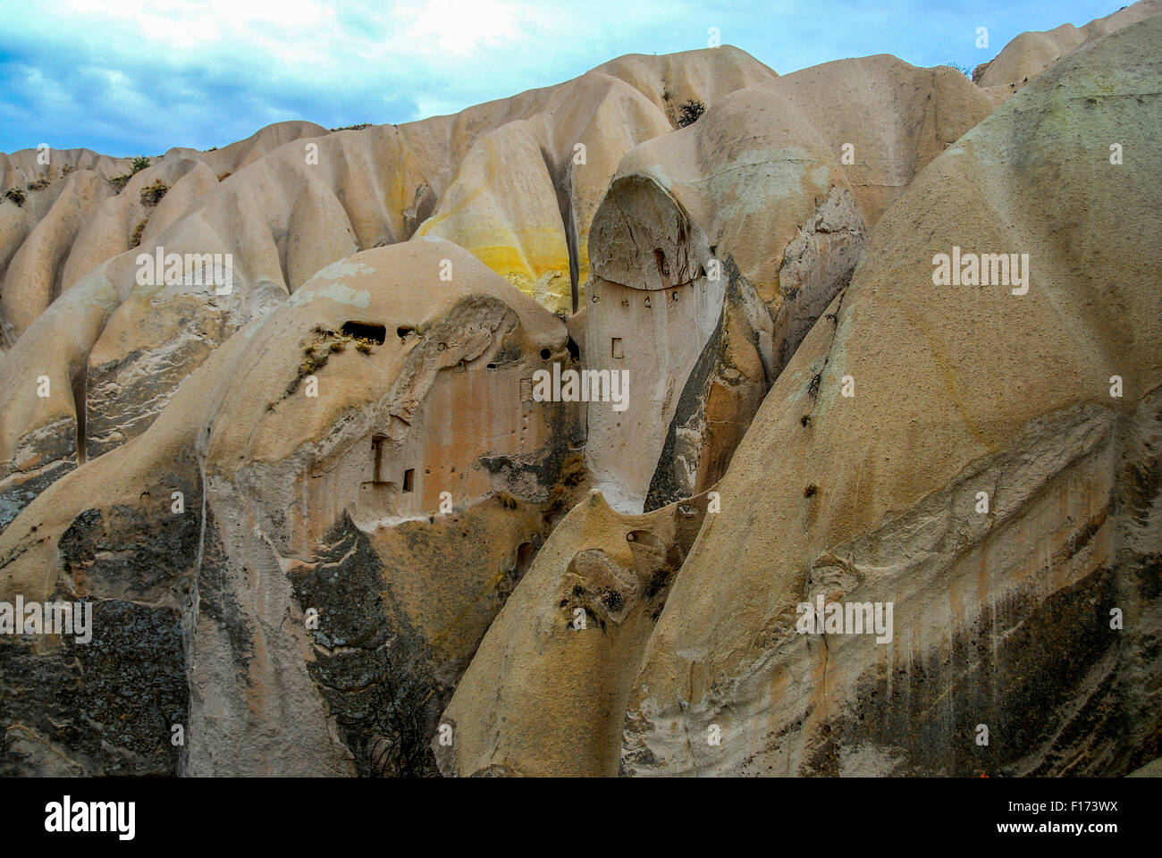 A View Of Turkeys Cappadocia Region Unique Topography Troglodyte