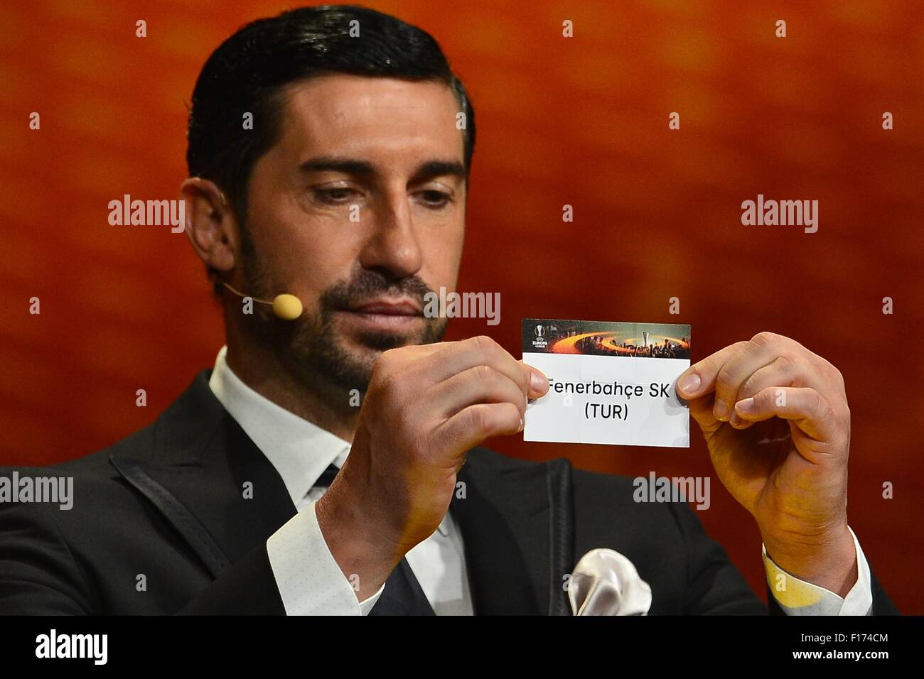 Monaco, Monaco. 28th Aug, 2015. Serbian former soccer player IVICA ...