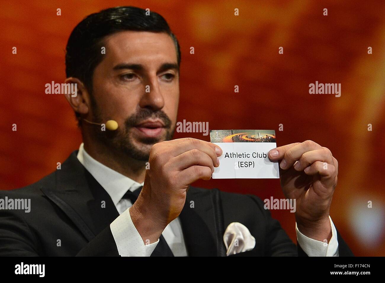 Monaco, Monaco. 28th Aug, 2015. Serbian former soccer player IVICA ...