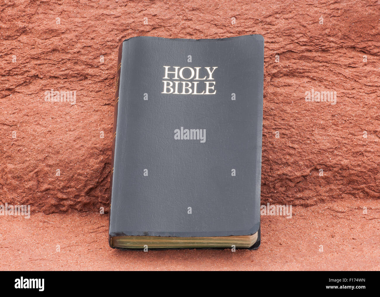 Holy Bible on sandstone Stock Photo - Alamy