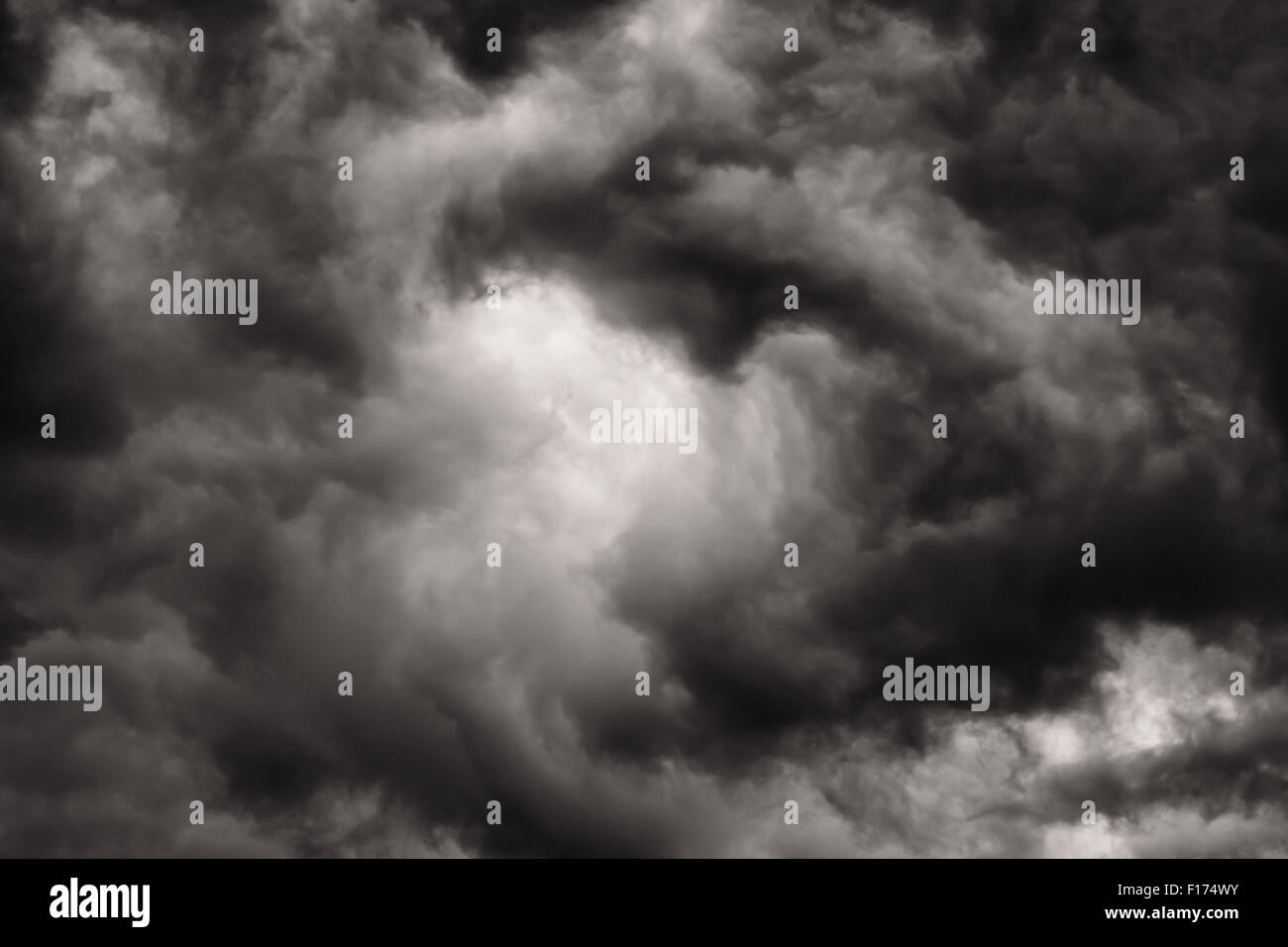 Dark and foreboding clouds Stock Photo - Alamy