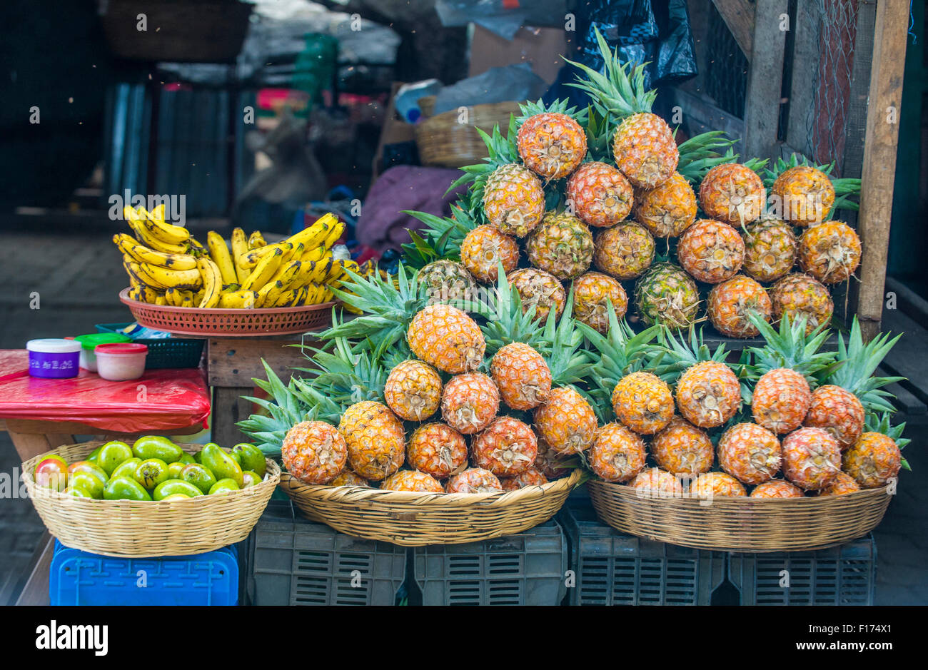Indian pineapples hi-res stock photography and images - Alamy