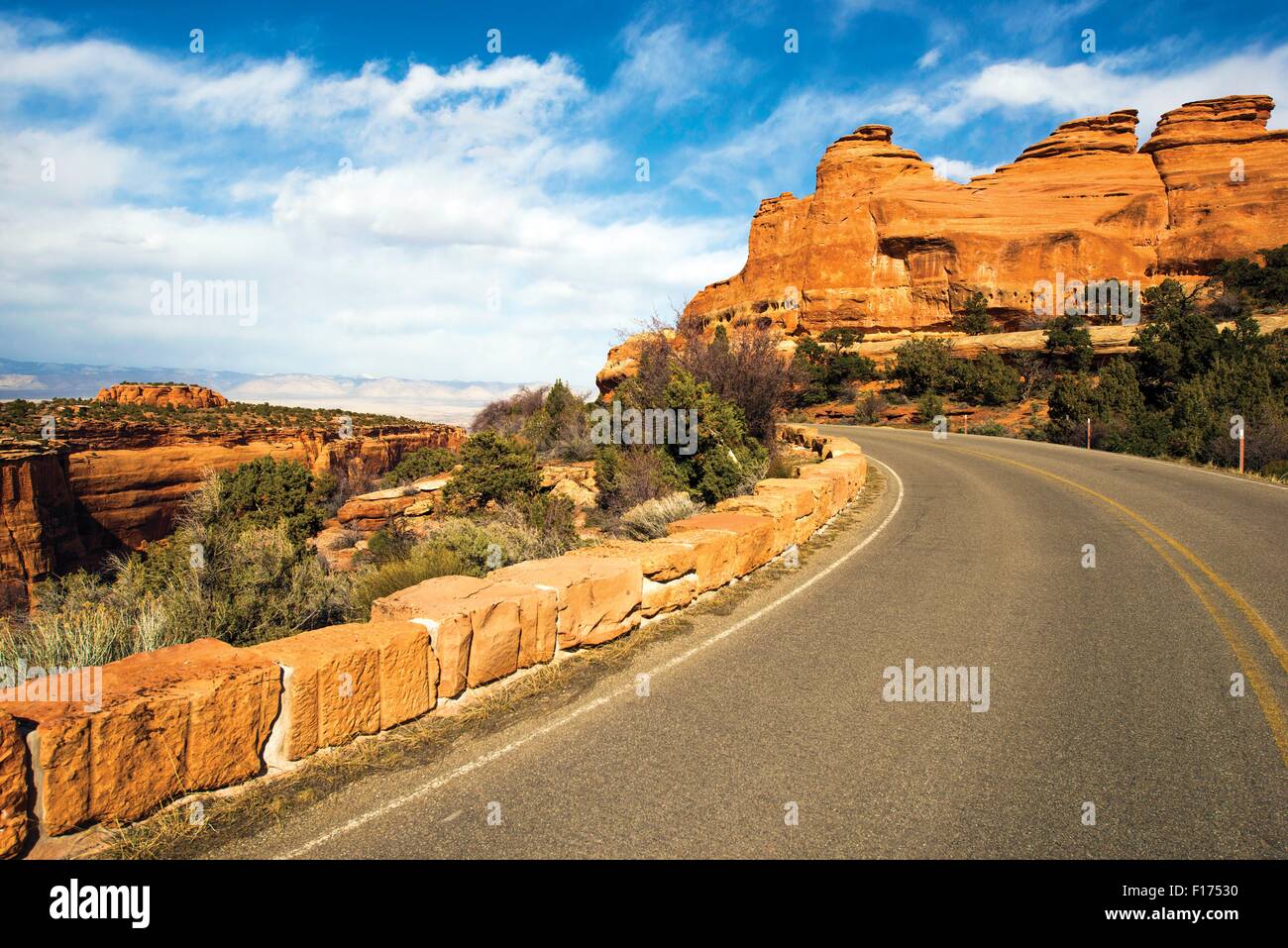 Western Colorado Landscape. Colorado Monument Road Trip. Grand Junction ...