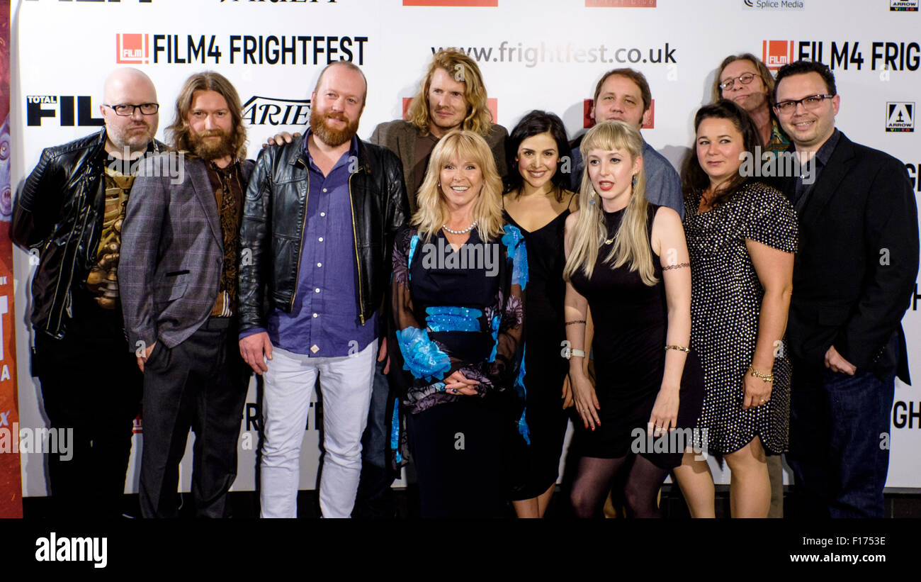 Cast attends the Frightfest 2015 on 28/08/2015 at The VUE West End ...