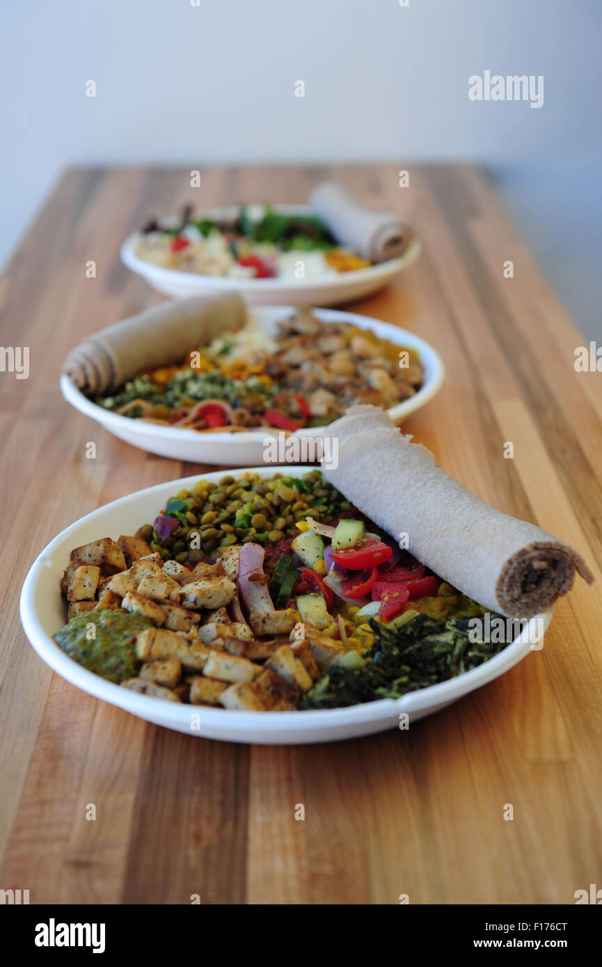 Ethiopian injera hi-res stock photography and images - Alamy