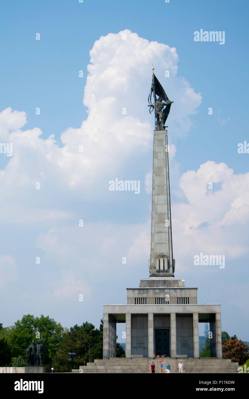 Slavin Memorial Bratislava Martyr monument Stock Photo - Alamy