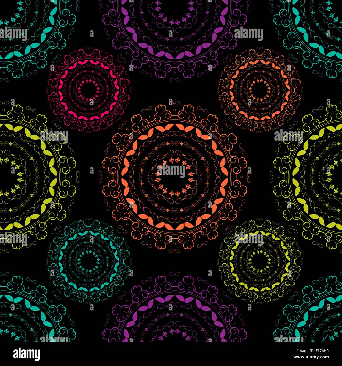 Abstract Seamless Pattern Background Vector Illustration Stock Vector ...