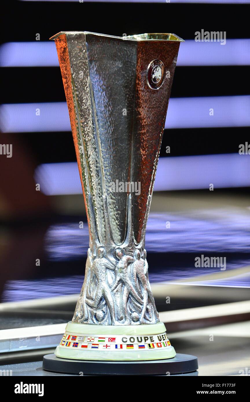 Europe league trophy hi-res stock photography and images - Alamy