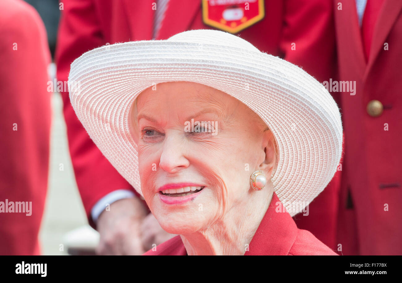 Saratoga Springs, New York, USA. 28th Aug, 2015. MARYLOU WHITNEY is ...