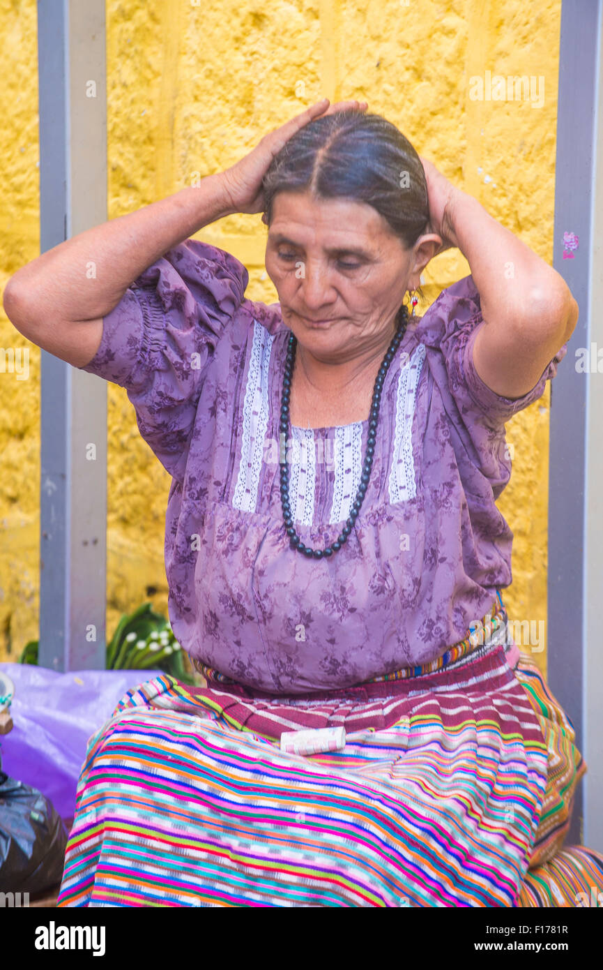 Chichicastenango woman hi-res stock photography and images - Alamy