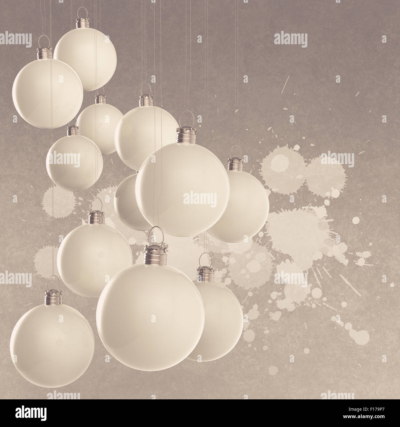 Empty Christmas ornament and splash background as concept Stock Photo ...