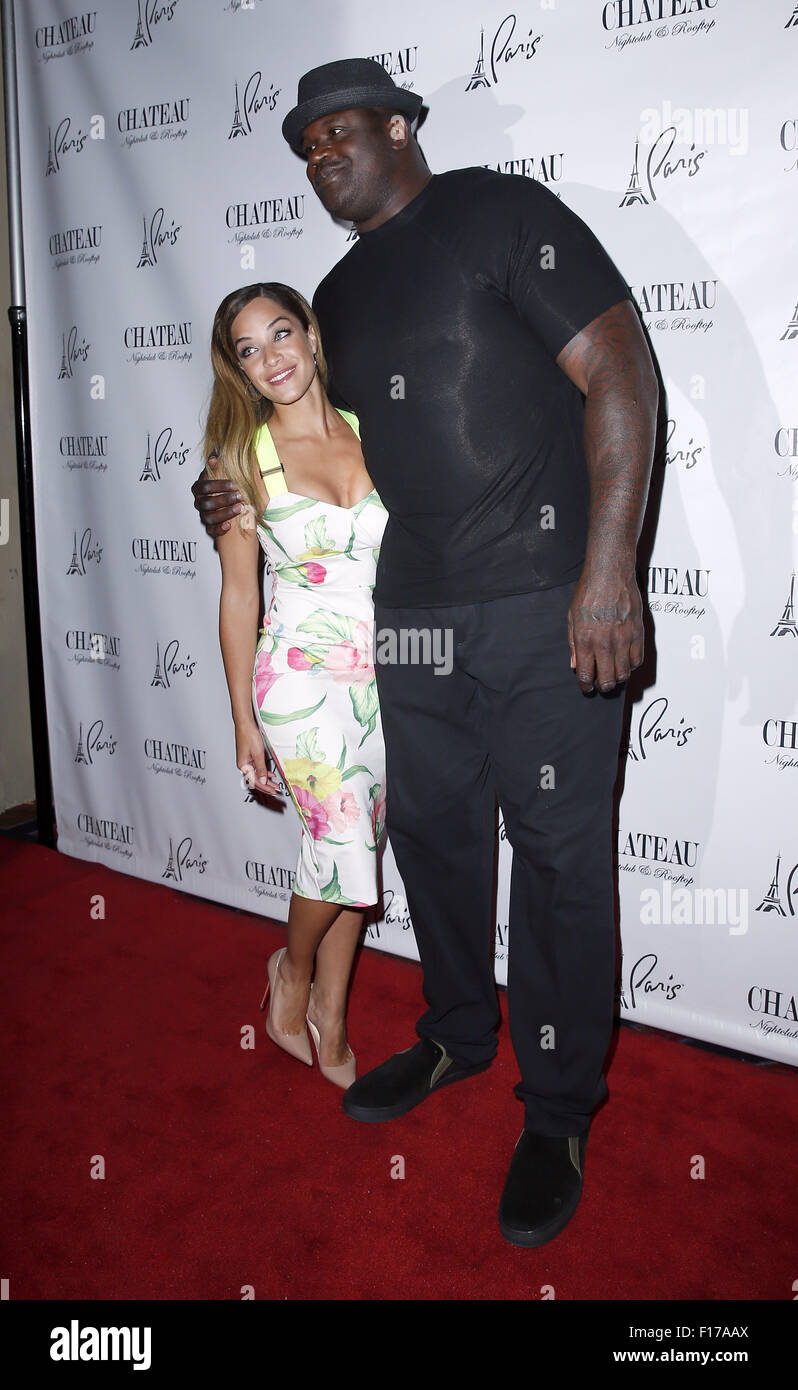 Shaquille O'Neal hosts a night at Chateau nightclub Featuring: Laticia ...