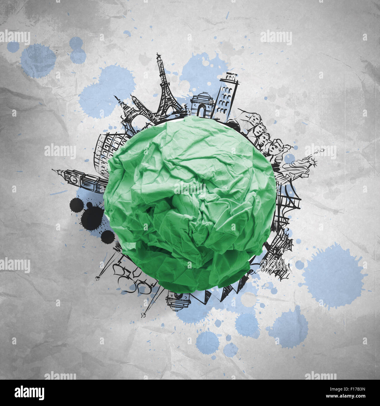 Map showing paper use worldwide hi-res stock photography and images - Alamy