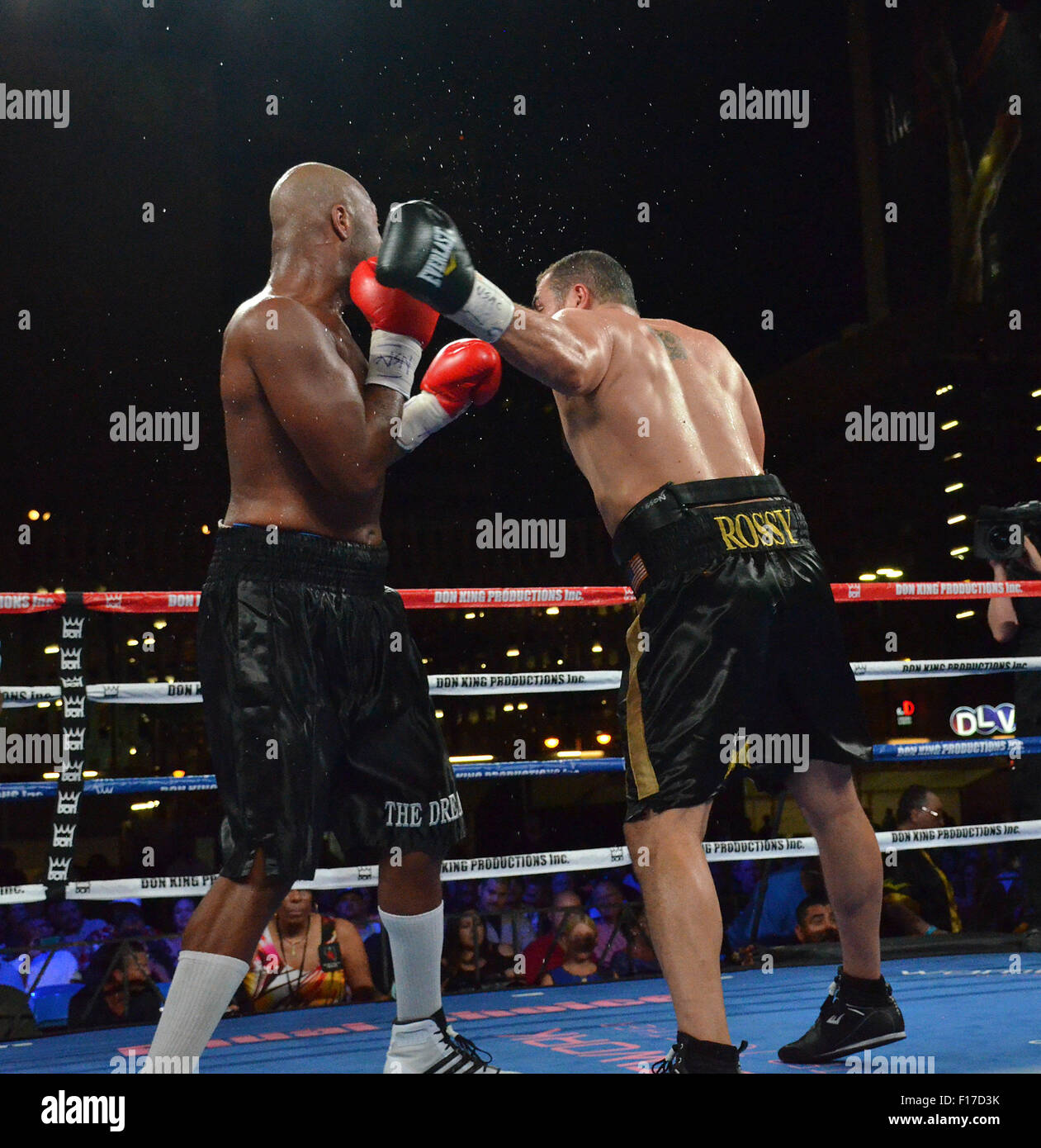 Las Vegas, Nevada, USA. 29th Aug, 2015. Heavyweight boxers Trevor Bryan ...