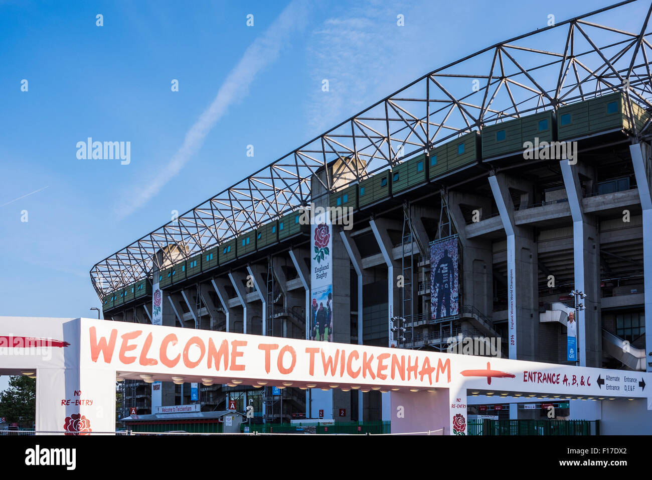 Twickenham Rugby Stadium, London, England, U.K Stock Photo - Alamy