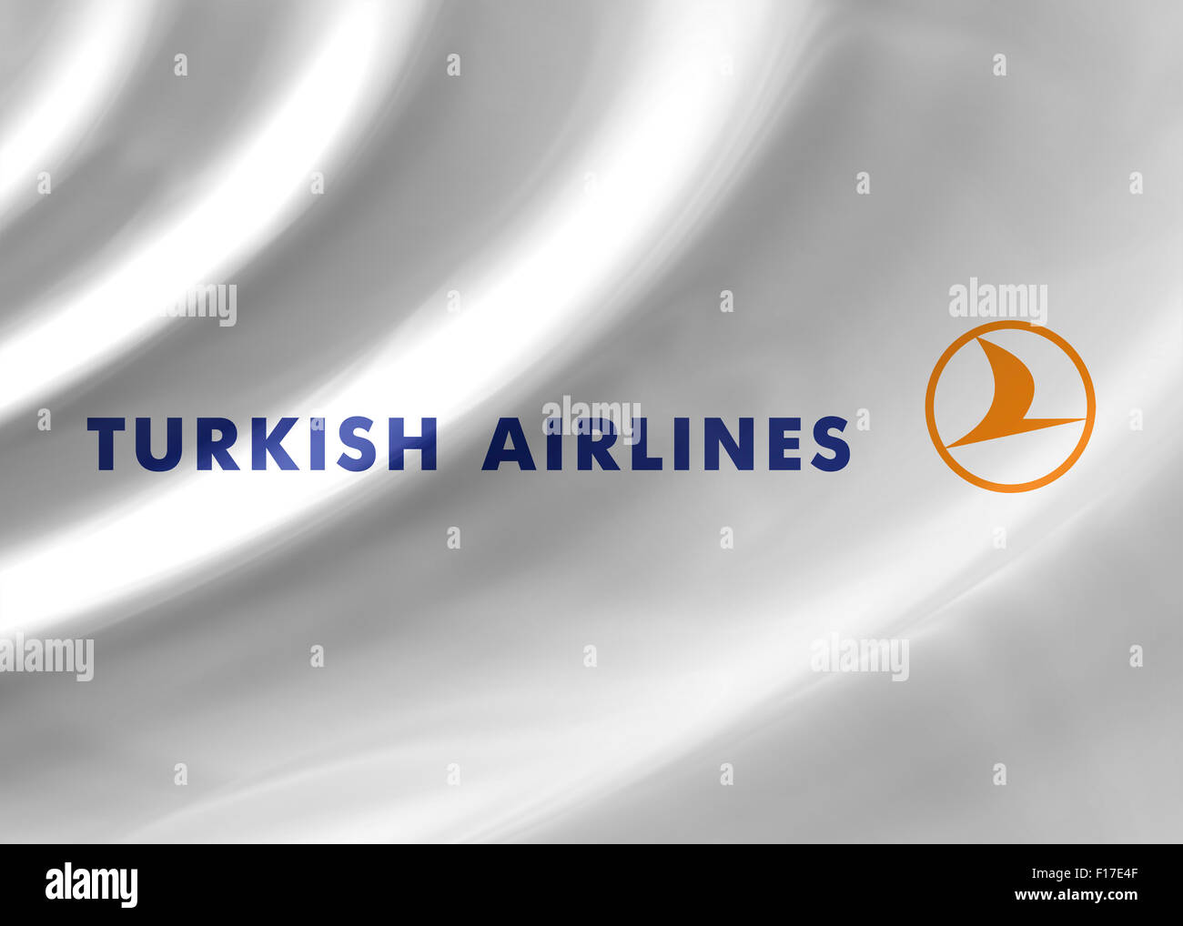 Turkish Airlines logo icon flag symbol emblem sign Stock Photo - Alamy