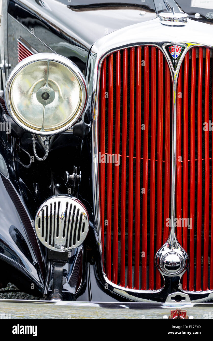 British Classic Cars. Rover 12 Classic car Stock Photo - Alamy