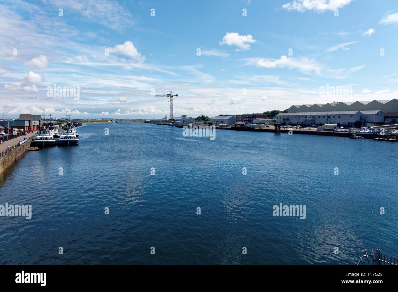 Barrow in Furness Docks Stock Photo - Alamy