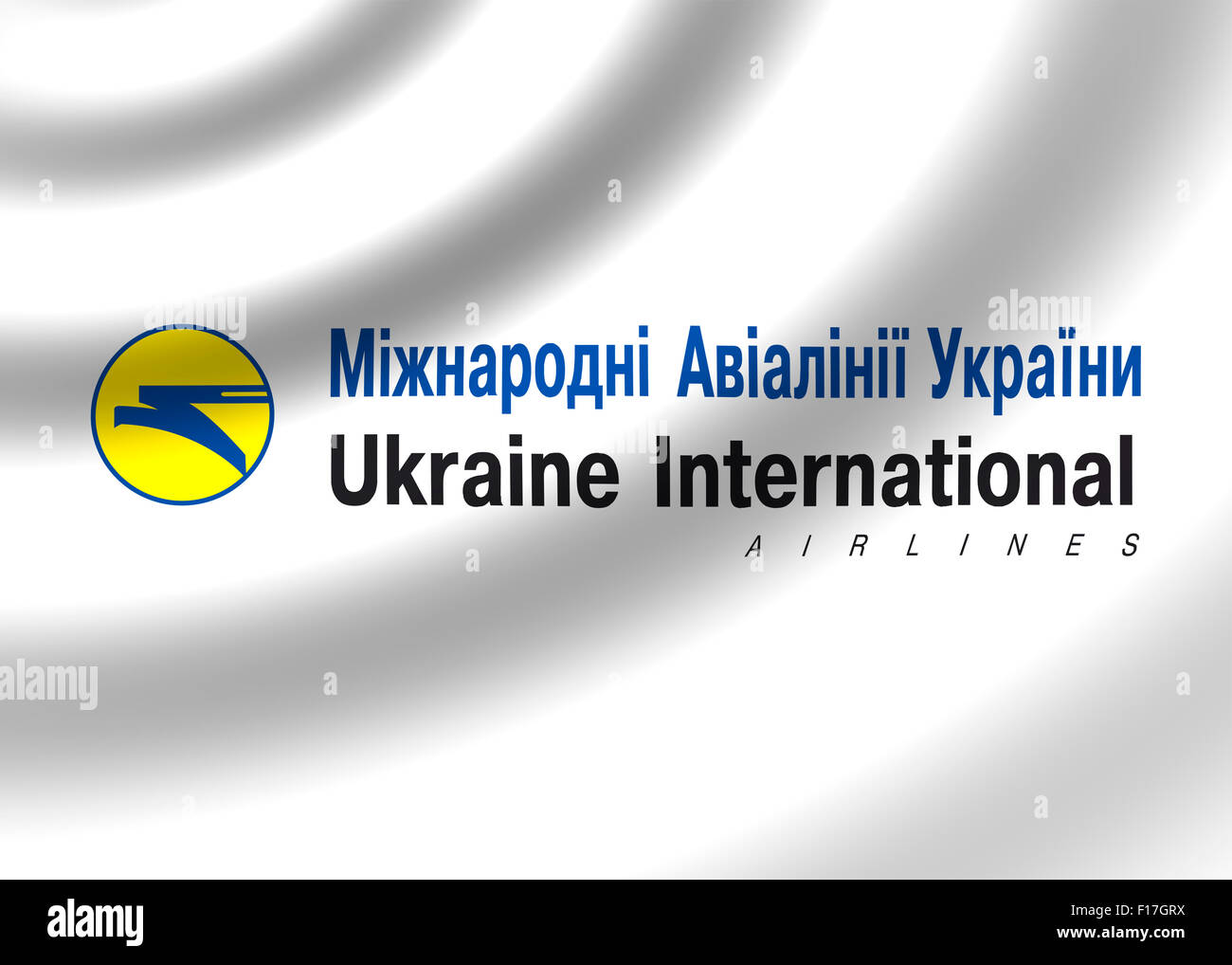 Ukraine International Air logo icon flag symbol emblem sign Stock Photo ...
