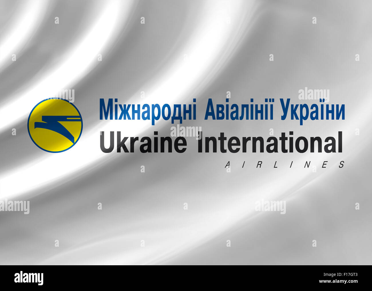 Ukraine International Air logo icon flag symbol emblem sign Stock Photo ...