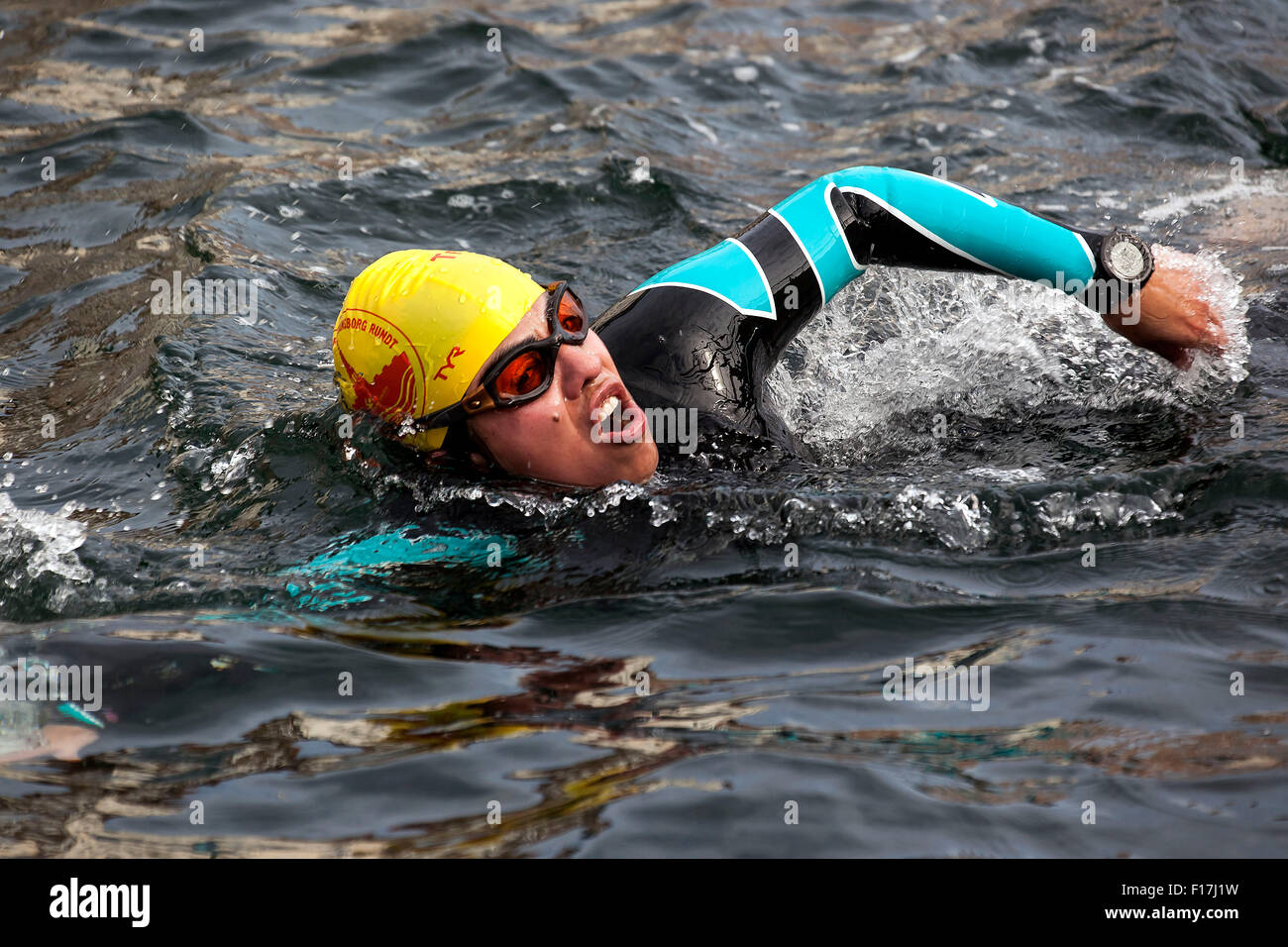 Swimmers finish line hi-res stock photography and images - Alamy