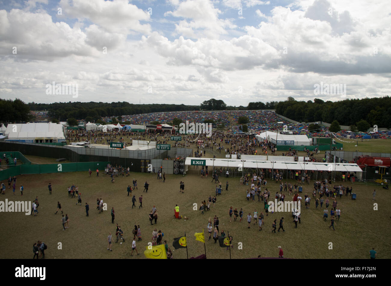 Aerial view of leeds festival hi-res stock photography and images - Alamy