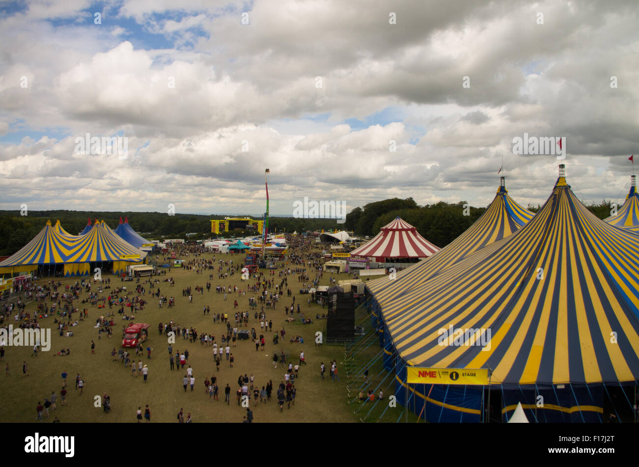 Aerial view of leeds festival hi-res stock photography and images - Alamy