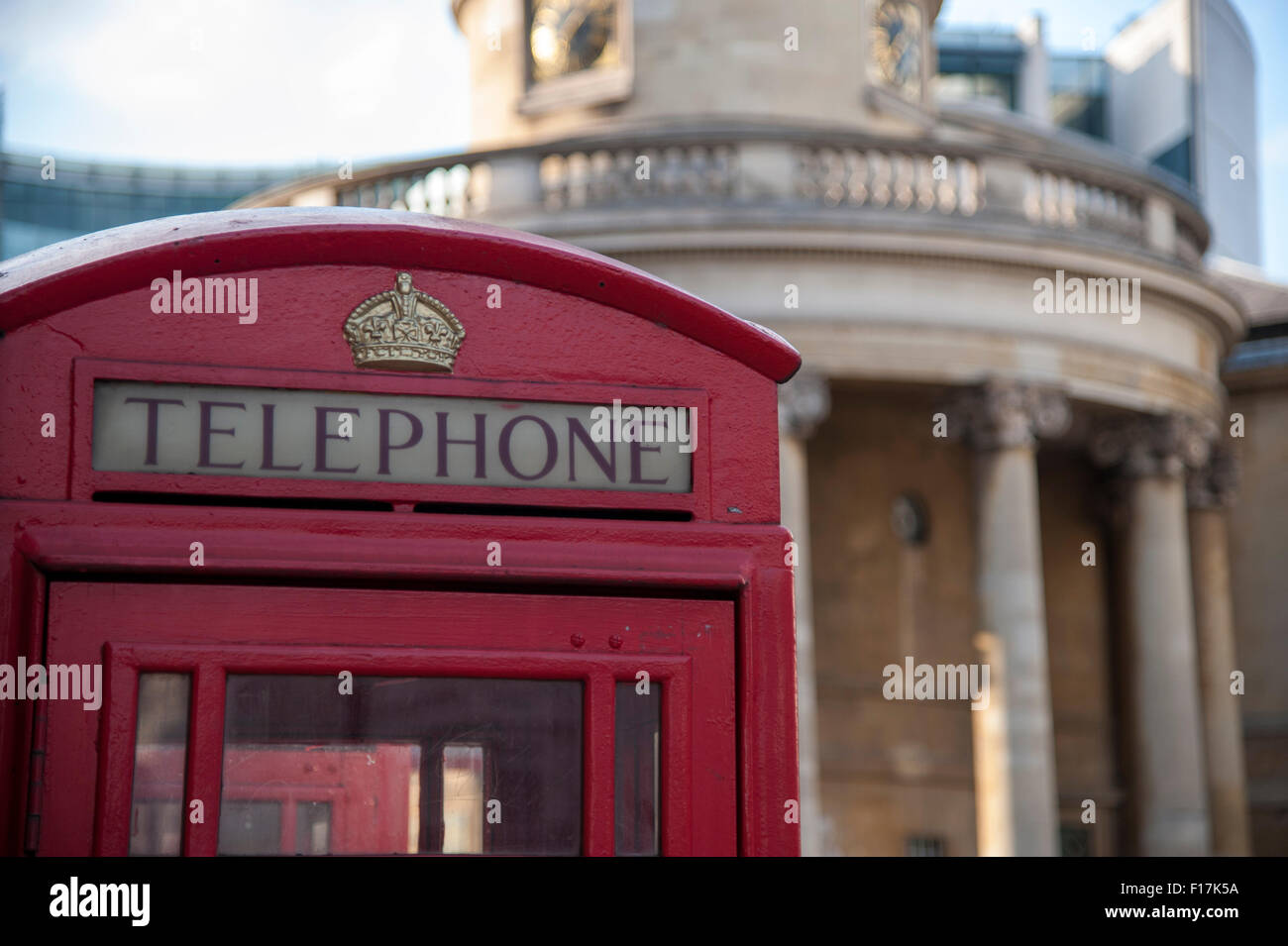 Red phone booth in London, England Stock Photo - Alamy