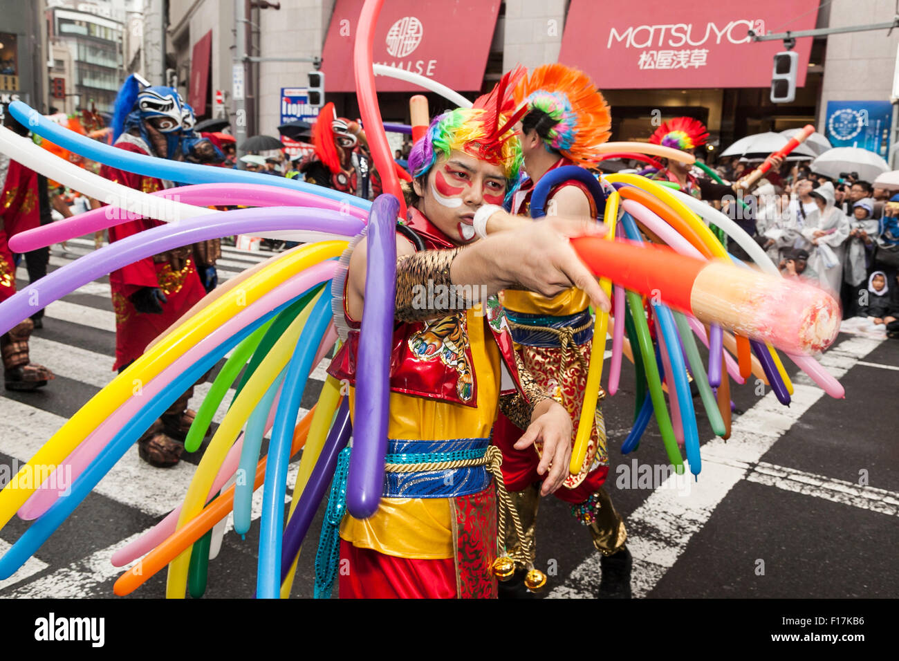 Tokyo, Japan. 29th Aug, 2015. A member of staff from the Robot ...