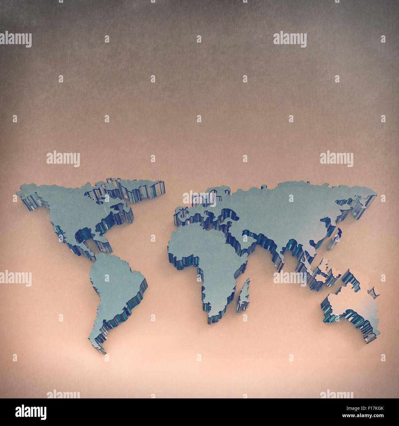 Map of the earth hi-res stock photography and images - Alamy