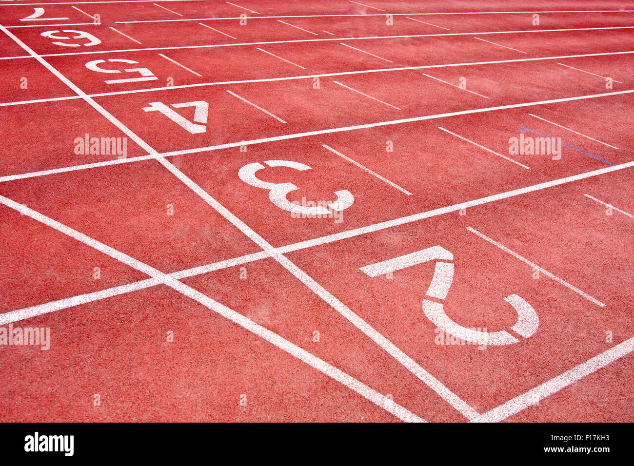 perspective of starting grid line Stock Photo - Alamy