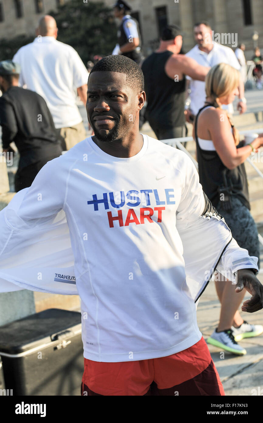 Philadelphia, Pennsylvania, USA. 29th Aug, 2015. KEVIN HART, actor ...