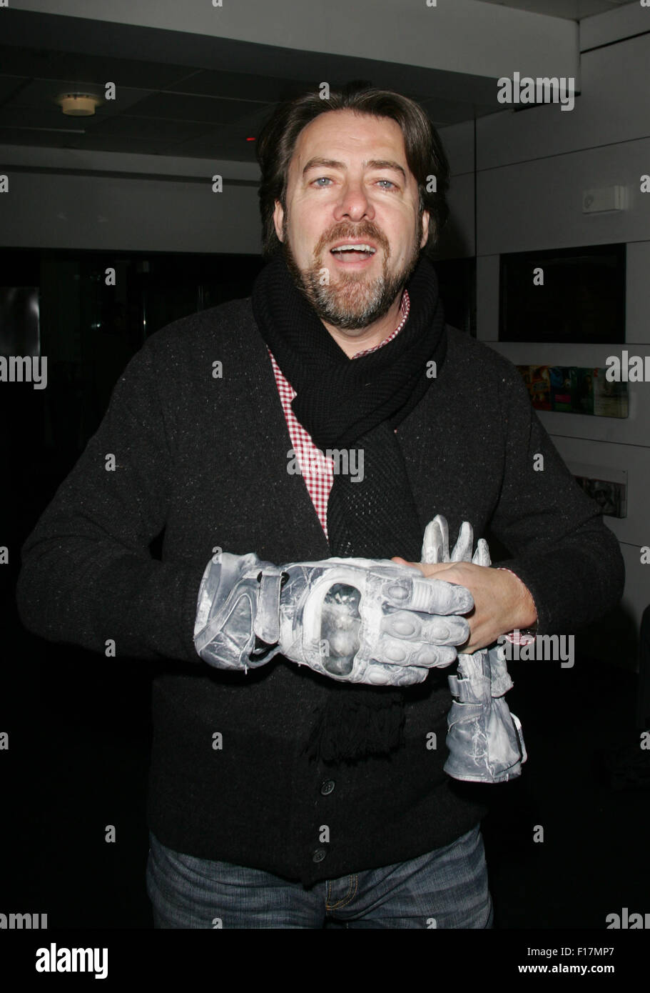 Television presenter seen in london 2013 hi-res stock photography and ...