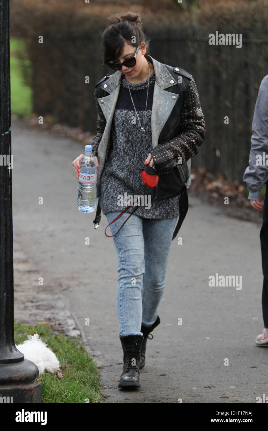 Daisy Lowe, Fashion Model seen in Primrose Hill, London 2013 Stock ...