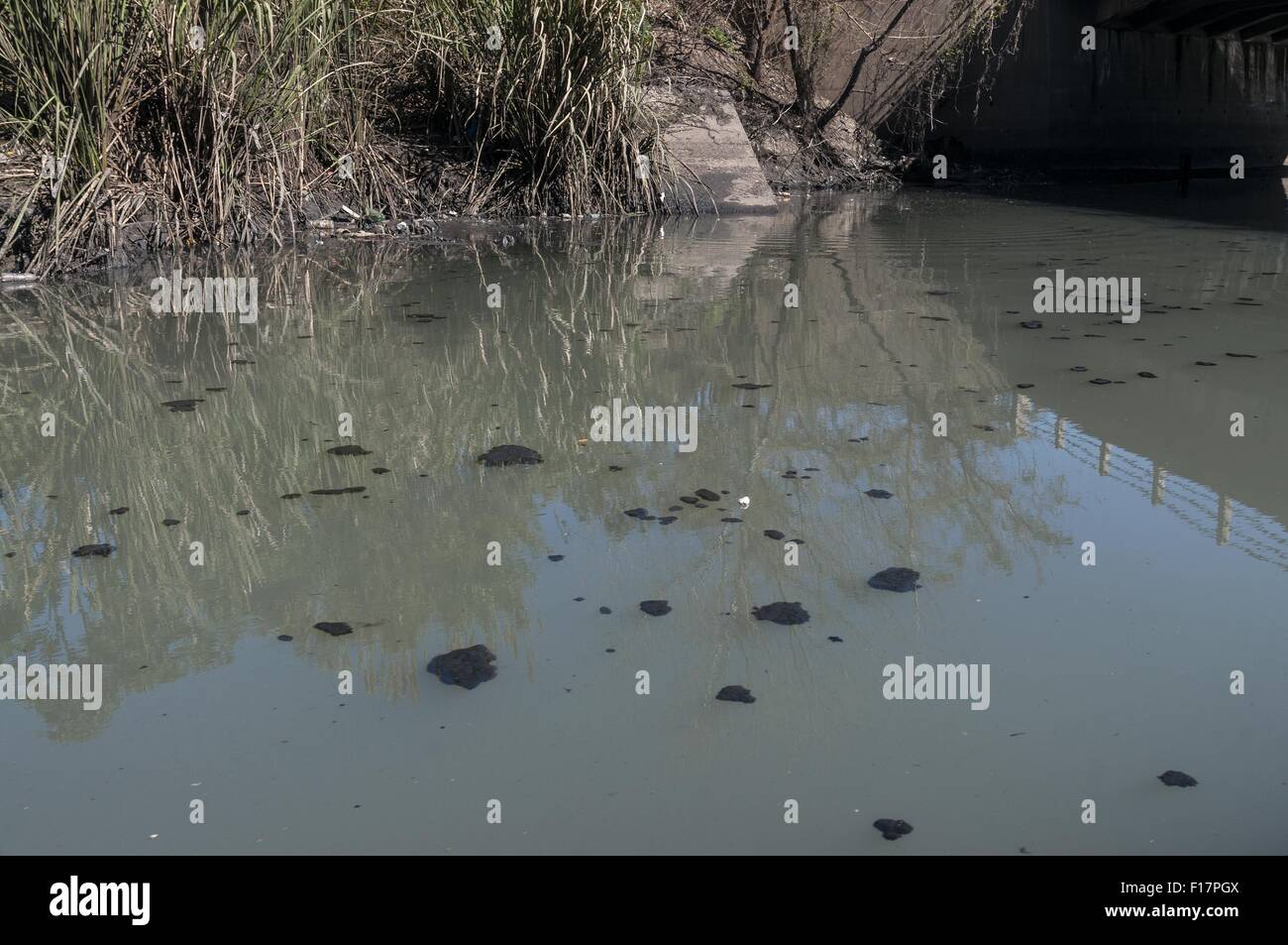 Buenos Aires, Argentina. 27th Aug, 2015. The Matanza River is a 64km ...