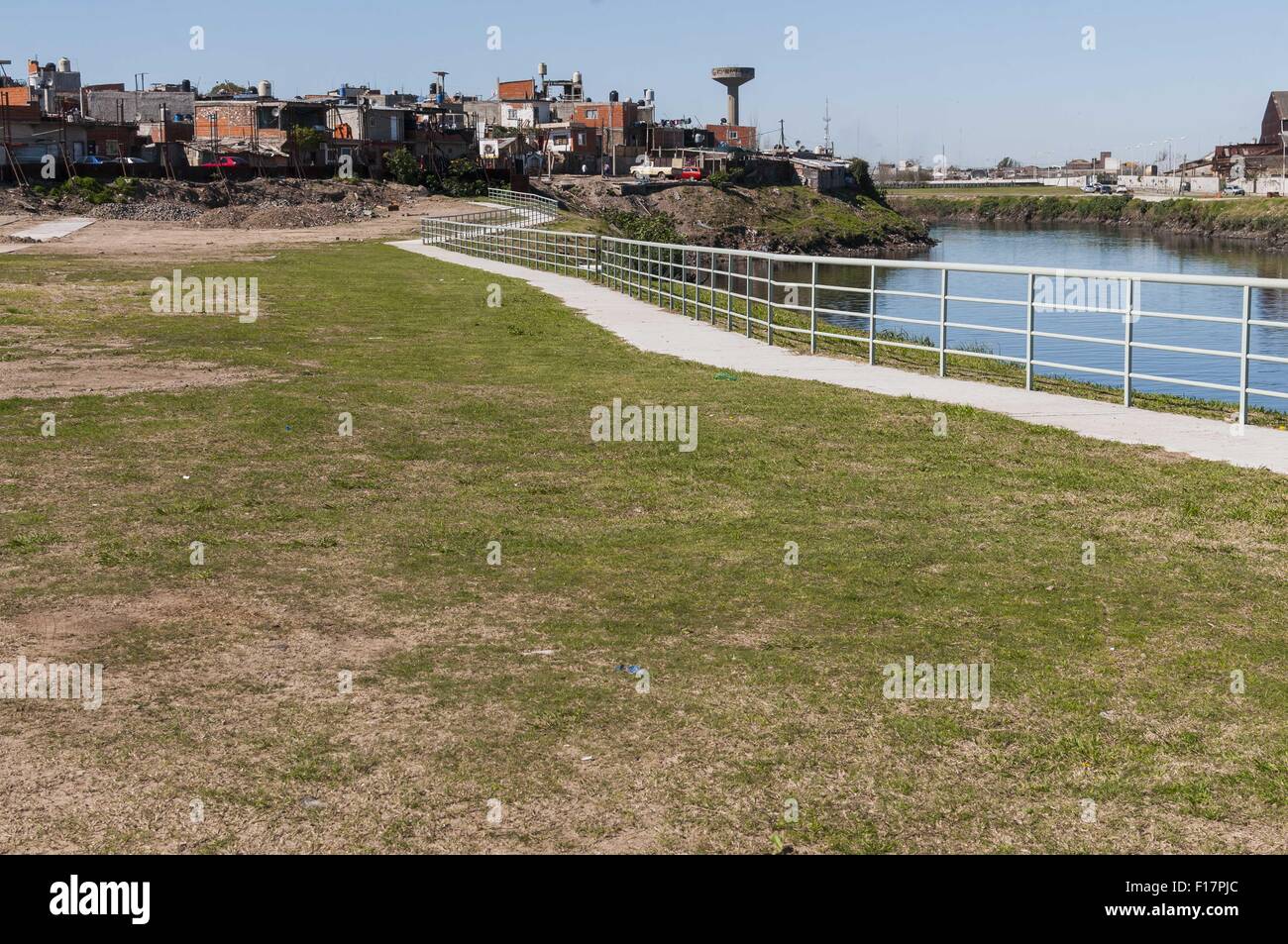 Buenos Aires, Argentina. 27th Aug, 2015. The Matanza River is a 64km ...